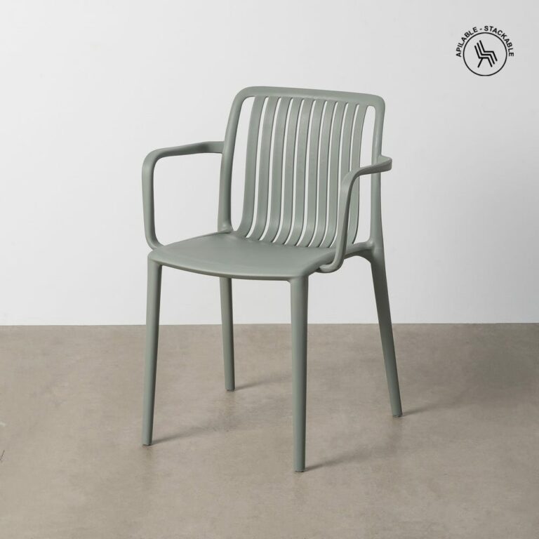 Silla Verde Polipropileno Exterior 53 X 50 X 77,50 Cm - Muebles Orencio ...